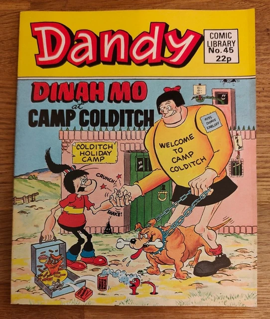 COMIC - CLASSIC Dandy Comic Library No #45 Dinah Mo At Camp Colditch ...