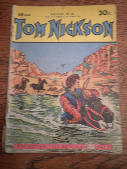 ANCIEN PETIT FORMAT TOM NICKSON n° 26 de 1959 EUR 3,00 - PicClick FR