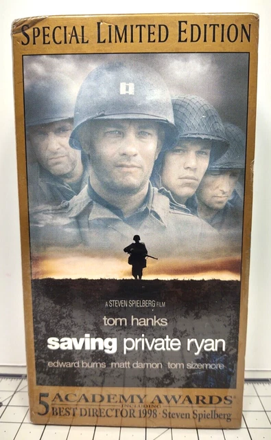 SAVING PRIVATE RYAN (VHS, 1998) 2-Tape Set Special Limited Edition Tom ...
