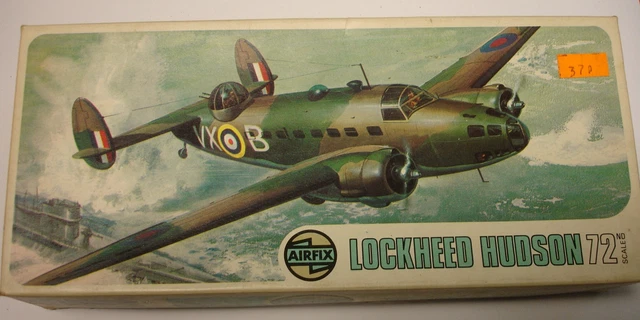 AIRFIX MODEL KIT Lockheed Hudson 1 Vintage 1/72 Scale 1970S ...