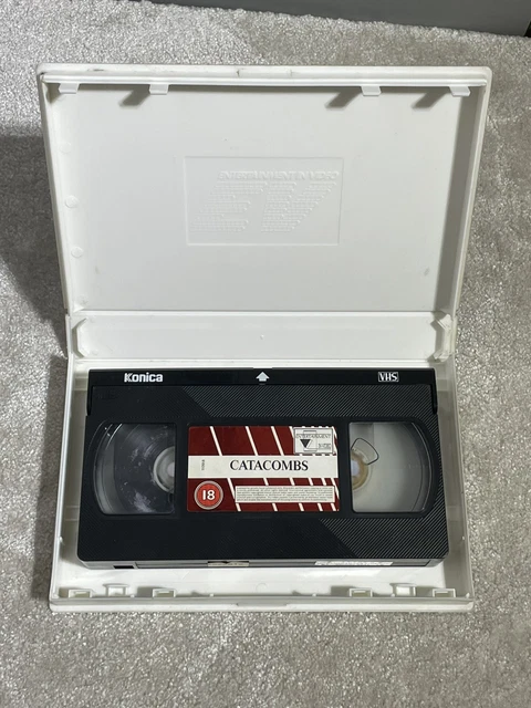 CATACOMBS VHS BIG Box Ex Rental £8.99 - PicClick UK