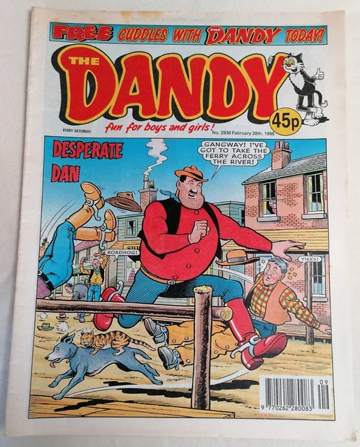COMIC - VINTAGE British Comic The Dandy Fun For Boys & Girls No. #2936 ...