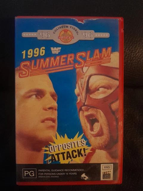 WWE WWF SUMMERSLAM 96 Wrestling Vhs Video £15.77 - PicClick UK