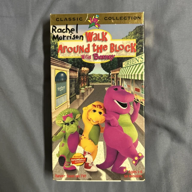 BARNEY - WALK Around the Block with Barney VHS 1999 Classic Collection ...