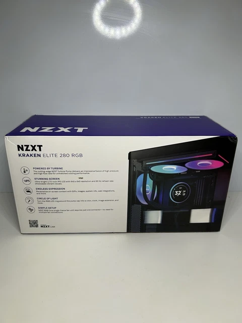 NZXT KRAKEN ELITE 280 RGB - AIO CPU Cooler (Black) “Brand New” £156.99 ...