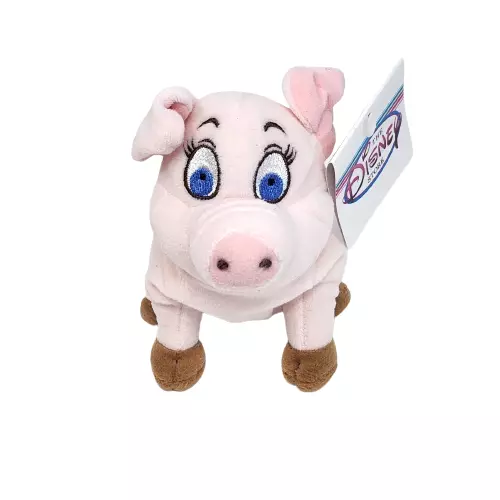 DISNEY STORE BLACK Cauldron Hen Wen Pig Stuffed Animal Plush Toy Bean ...