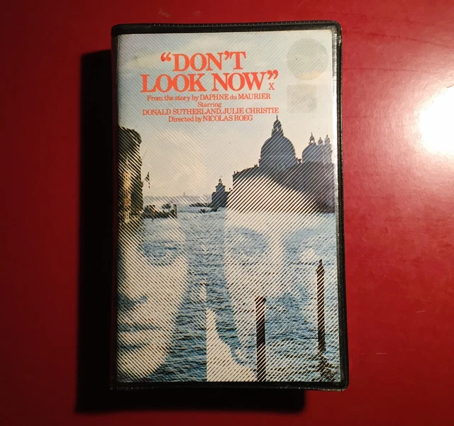 *DON'T LOOK NOW vhs THORN EMI cult 70s gothic horror RARE Daphne Du ...