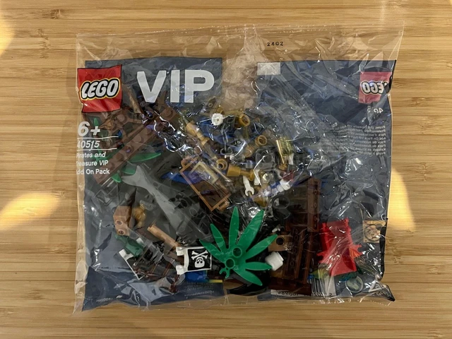 LEGO 40515 VIP Pirates and Treasure VIP Add On Pack FREE ROYAL MAIL ...