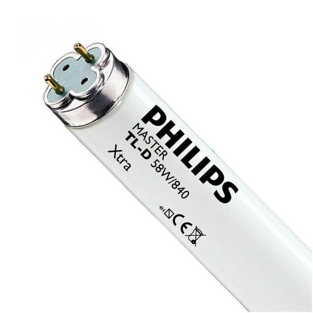 PHILIPS TUBE FLUORESCENT T8 Master TL-D Xtra 58W/840 G13 Blanc Neutre ...