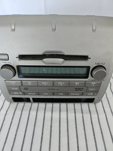 2010 TOYOTA TACOMA AM/FM MP3 CD Player Radio 86120 04171 $166.58 ...