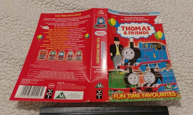 THOMAS & FRIENDS - Fun Time Favourites (2000, VHS Tape) Video Tank ...