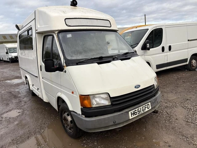 1991 FORD TRANSIT 2.9 EFI 160 CAMPER CONVERSION 53k miles needs project ...