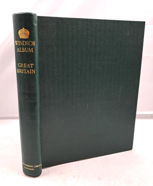 WINDSOR STAMP ALBUM Great Britain Stanley Gibbons Ltd T2750 AC182 £20. ...