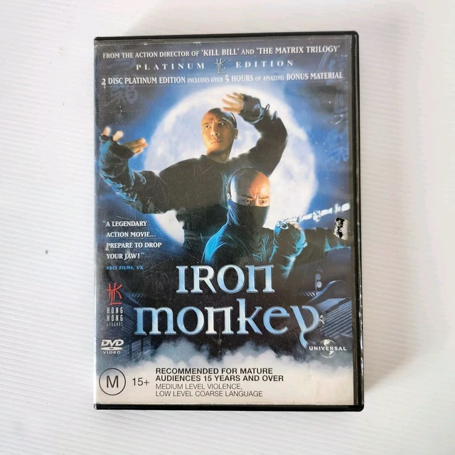 IRON MONKEY DVD Region 4 PAL Free Postage $7.99 - PicClick AU