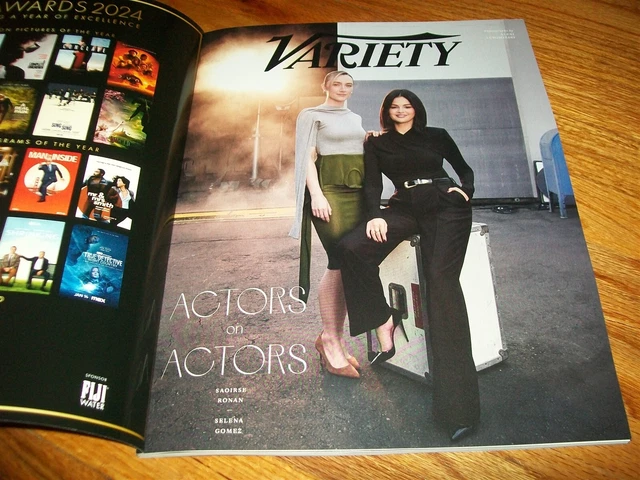 December 2024 Variety Magazine Saoirse Ronan And Selena Gomez Cover