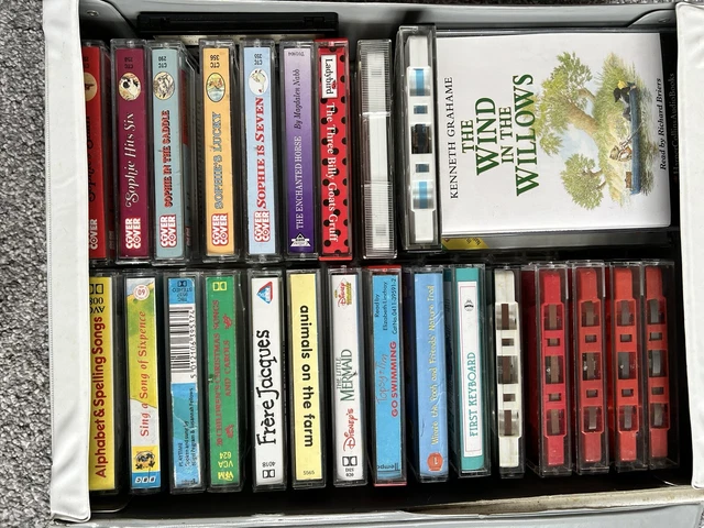 VINTAGE CHILDREN AUDIO Cassette Tapes Disney, Nursery Rhymes / Songs ...