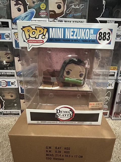 FUNKO POP! DELUXE: Demon Slayer - Mini Nezuko in Box -Box Lunch Excl ... FUNKO POP! DELUXE: Demon Slayer - Mini Nezuko in Box -Box Lunch Excl ...