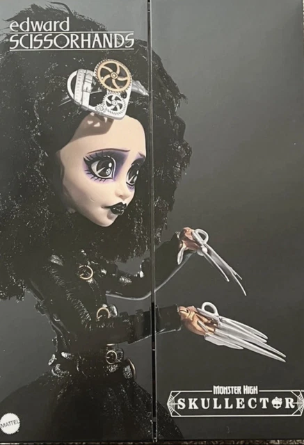 MONSTER HIGH SKULLECTOR Edward Scissorhands Tim Burton Fang Club ...