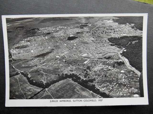 WORLD SCOUT JUBILEE Jamboree SUTTON COLDFIELD 1957 Slogan Postmark ...