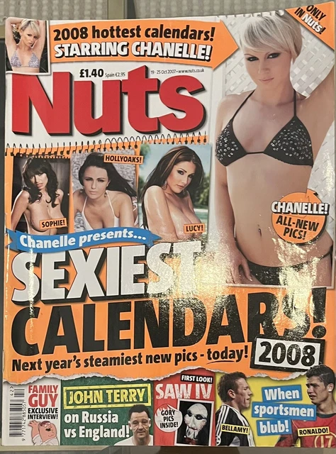 NUTS MAGAZINE 19-25TH October 2007 Lucy Pinder, Sophie Howard, Chanelle £7.99 - PicClick UK