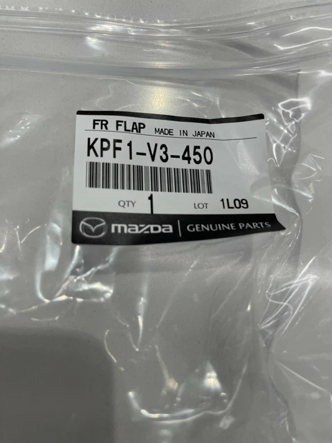 GENUINE MAZDA 2022 - 2023 CX-5 Mud Flaps / Splash Guards FRONT (KPF1-V3 ...