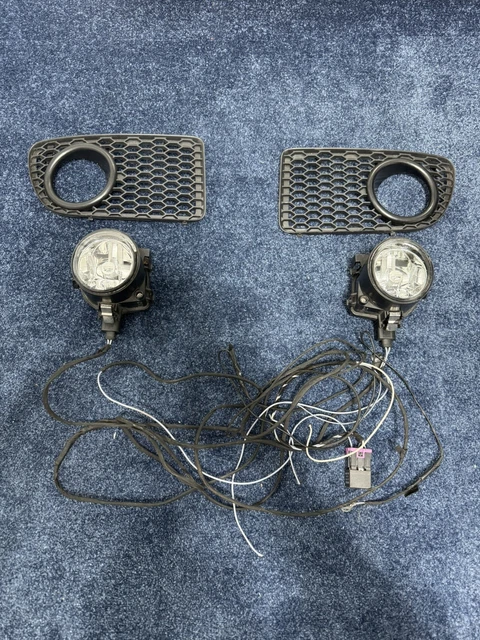 VW GOLF MK4 BORA R32 GTI TDI RLINE FOGLIGHTS & GRILLS Genuine Part ...