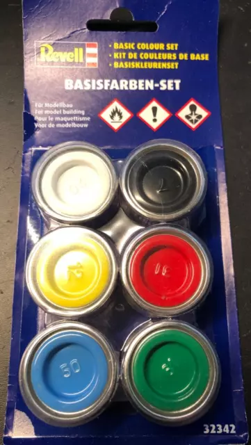 REVELL 32342 BASIC Color Set Enamel Paints - 6 Count £7.00 - PicClick UK REVELL 32342 BASIC Color Set Enamel Paints - 6 Count £7.00 - PicClick UK