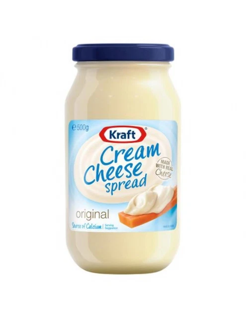 KRAFT CREAM CHEESE Spread Original 500gm $16.95 - PicClick AU