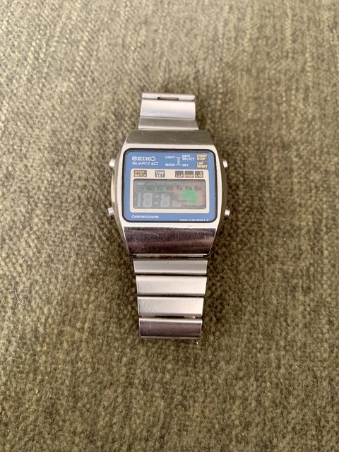 MONTRE SEIKO QUARTZ homme vintage A128 5000 T EUR 15,00 - PicClick FR