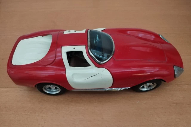 FERRARI THOMASSIMA III 1969 Giocattolo Vintage In Latta Shinsei Made In ...