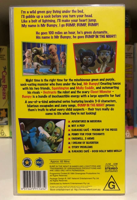 BUMP IN THE Night - Farewell 2 Arms - Vhs $39.95 - PicClick AU