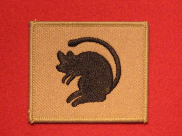 NEW BRITISH ARMY 4Th Armoured Brigade Desert Rat Buff Trf Badge Sew On ...