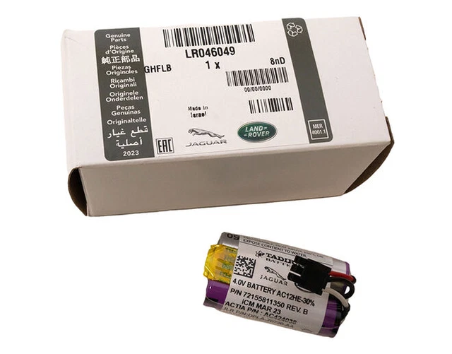 LAND ROVER GENUINE Telematics Battery LR046049 Discovery 5 Sport Range ...