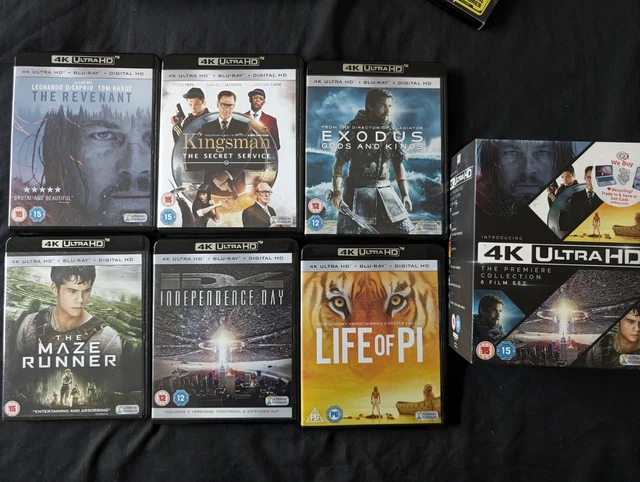 4K ULTRA HD Blu-ray Collection: 6 Film Set EUR 30,40 - PicClick IT