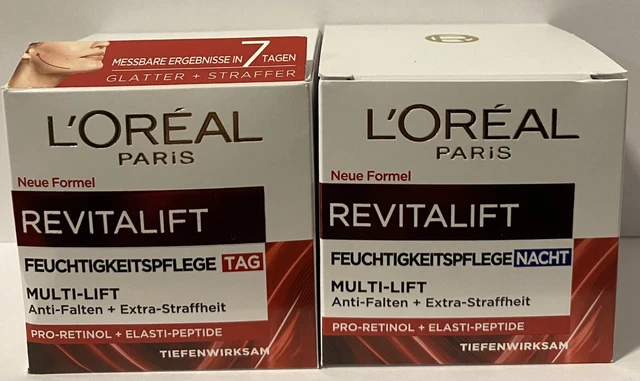 L'ORÉAL REVITALIFT CRÈME Hydratante Jour & Nuit Anti-rides + Rigidité 50ml EUR 24,19 - PicClick FR