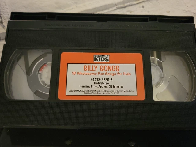 CEDARMONT KIDS - VHS Silly Songs Tested Sing Along 1995 EUR 0,93 ...