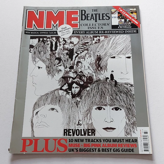 THE BEATLES - Revolver NME Collectors Issue 7 of 13 Special Foil Cover ...