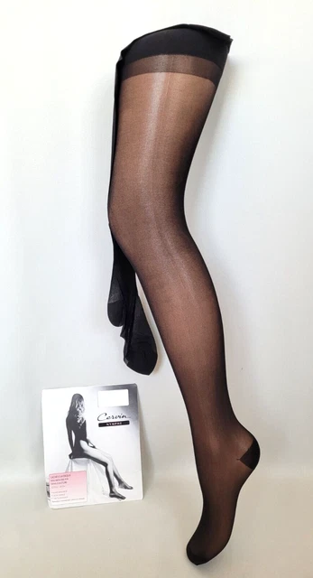 BAS MOUSSE VINTAGE 20D extensible noir CERVIN Taille 3 FR44/46 UK9.5 US ...