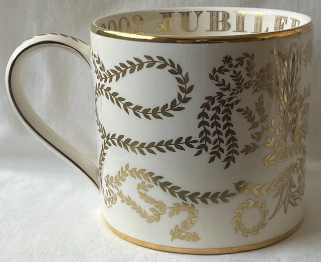 WEDGWOOD RICHARD GUYATT Design Queen Elizabeth II 2002 Golden Jubilee ...