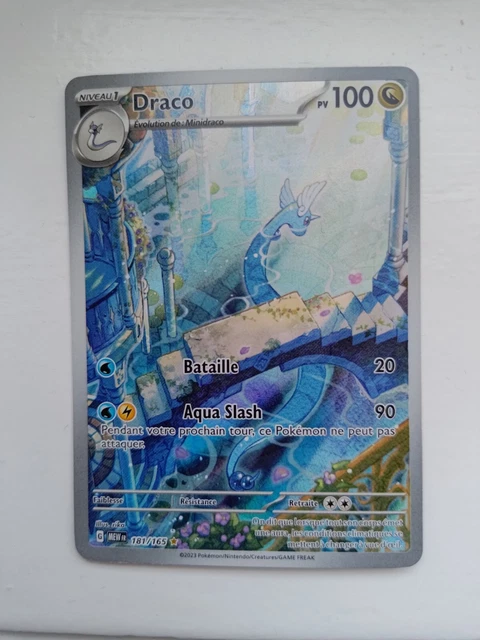 CARTE POKÉMON 151 draco AR Alt 181 EUR 27,51 - PicClick IT