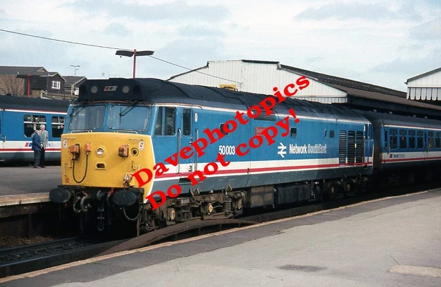 ORIGINAL 35MM Slide Diesel /Steam Train / Engine Railway 50003 ...