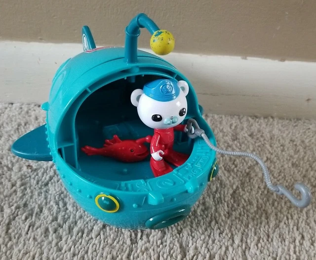 OCTONAUTS GUP A Mission Vehicle + Captain Barnacles Figure, Hook ...