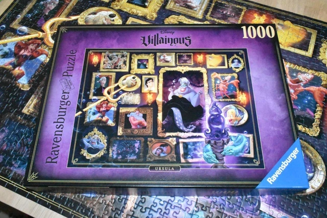 RAVENSBURGER 150274 DISNEY Villainous 1000 Piece Jigsaw Ursula £6.95 ...