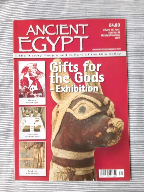 ANCIENT EGYPT MAGAZINE The History People, Culture Nile Valley Issue 92 ...