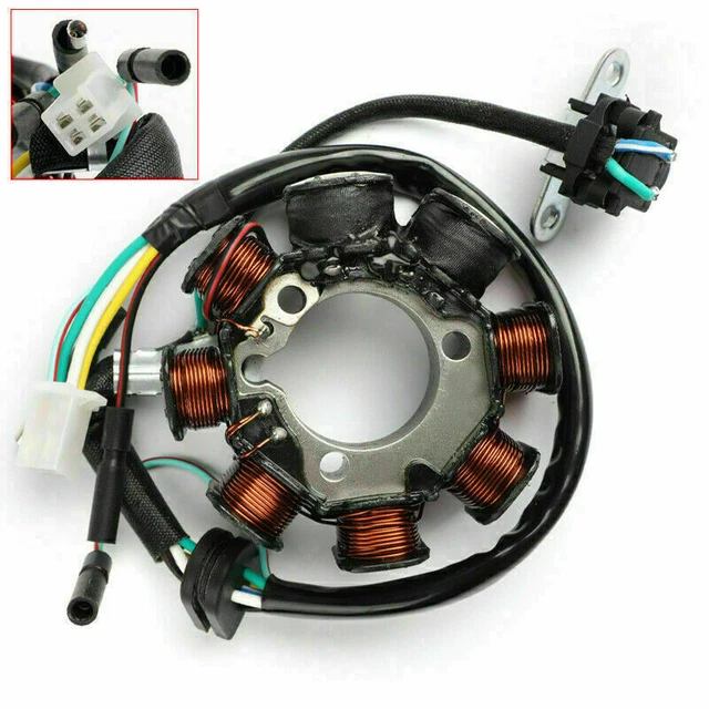 GENERATOR STATOR 12V 8 Poles For Honda CT110 Postie Bike 91-13 31120-459-921 H7 $75.89 - PicClick AU