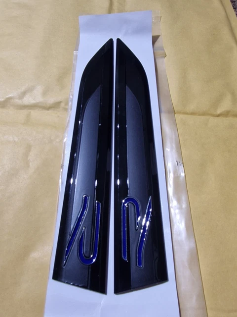 VW GOLF MK8 R-LINE 2019 2025 FRONT WING DECAlL LOGO MOULDING BADGE ...