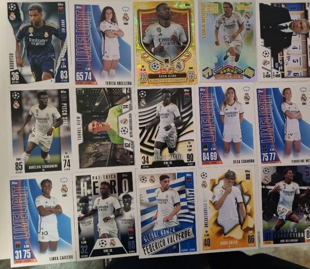 TOPPS MATCH ATTAX Extra 2023 2024 15x Real Madrid EUR 5,00 - PicClick IT