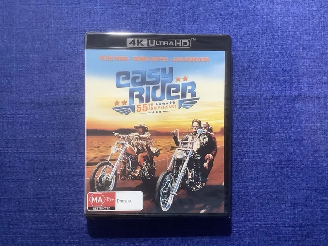 EASY RIDER (4K Ultra HD) Jack Nicholson , Dennis Hopper, Peter Fonda ...