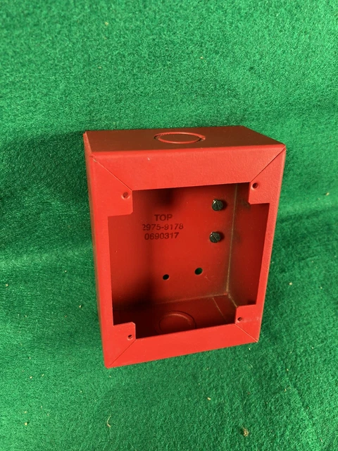 SIMPLEX 2975-9178 FIRE Alarm Pull Station Back Box $21.50 - PicClick