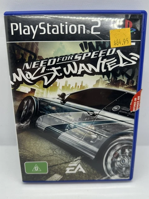 NEED FOR SPEED Most Wanted Black Edition - PS2 - Complete with Manual ...